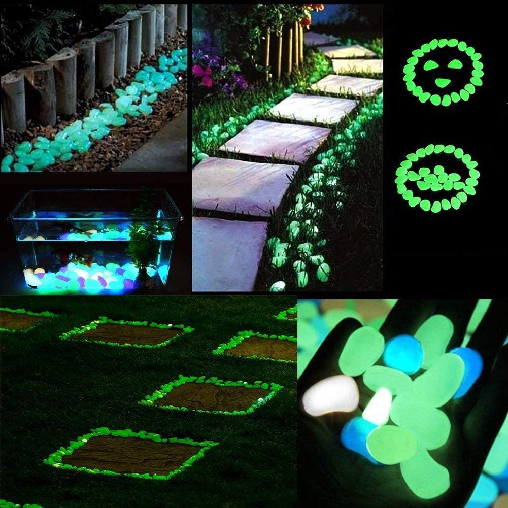 You Can Get Glowing Stones To Decorate Your Garden Or Walkways With and ...
