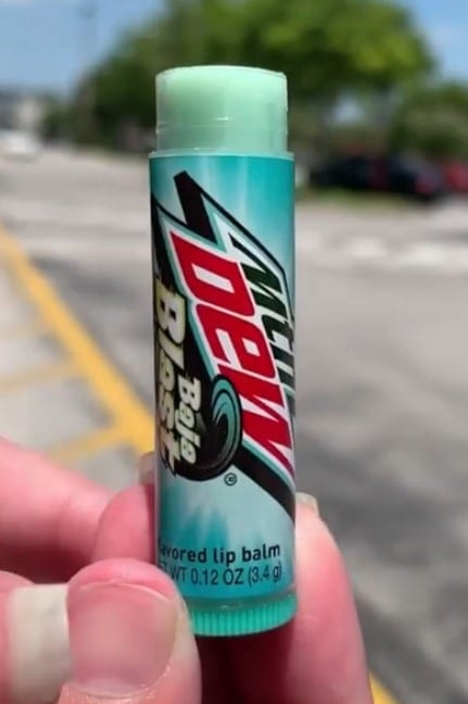 You Can Get Mountain Dew Baja Blast Lip Balm and I'm Stocking Up