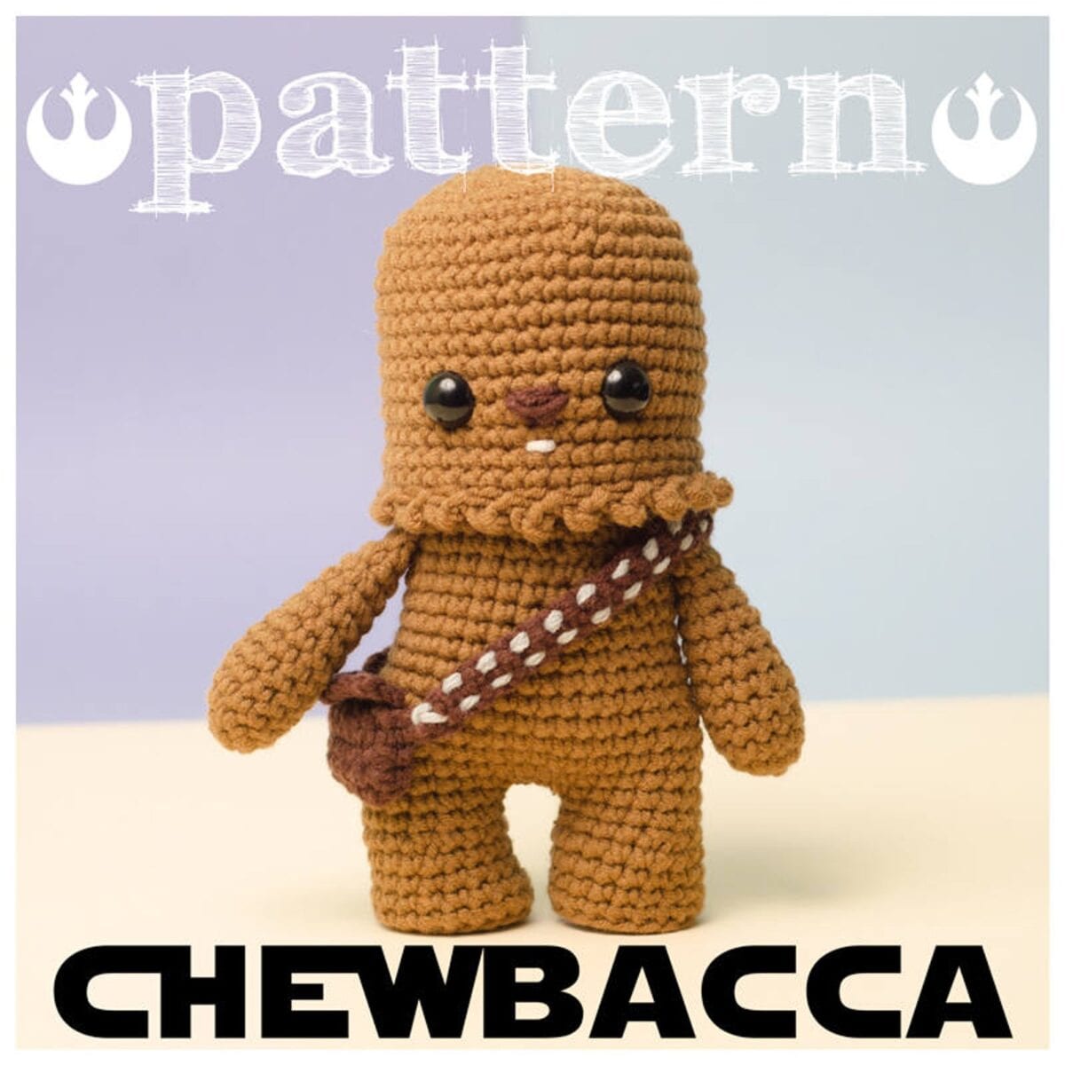 This Patterns Allows You To Make Your Own Tiny Crochet Chewbacca and I ...