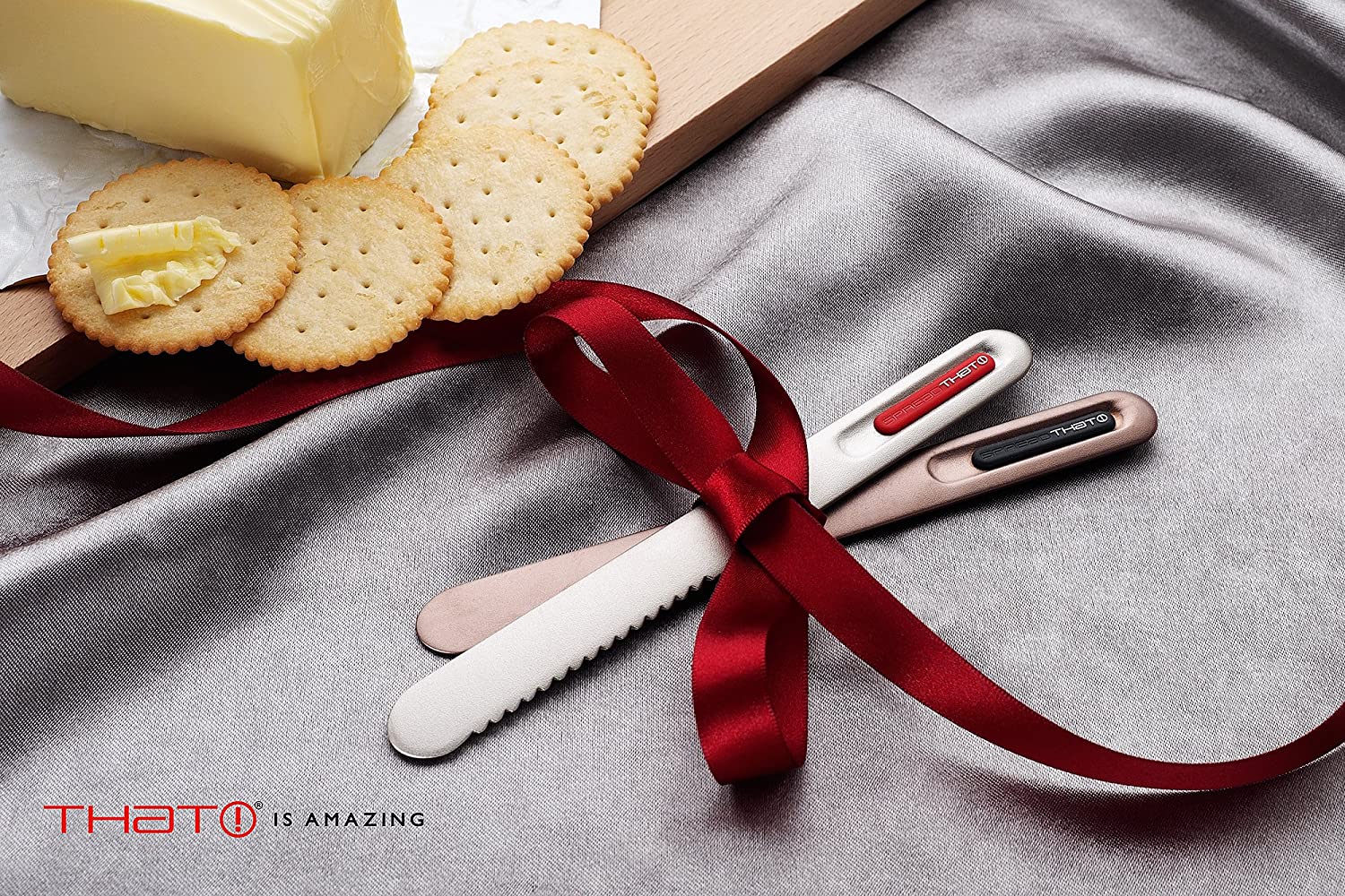 This Serrated Butter Knife Warms Up As You Cut For Perfectly Spread ...