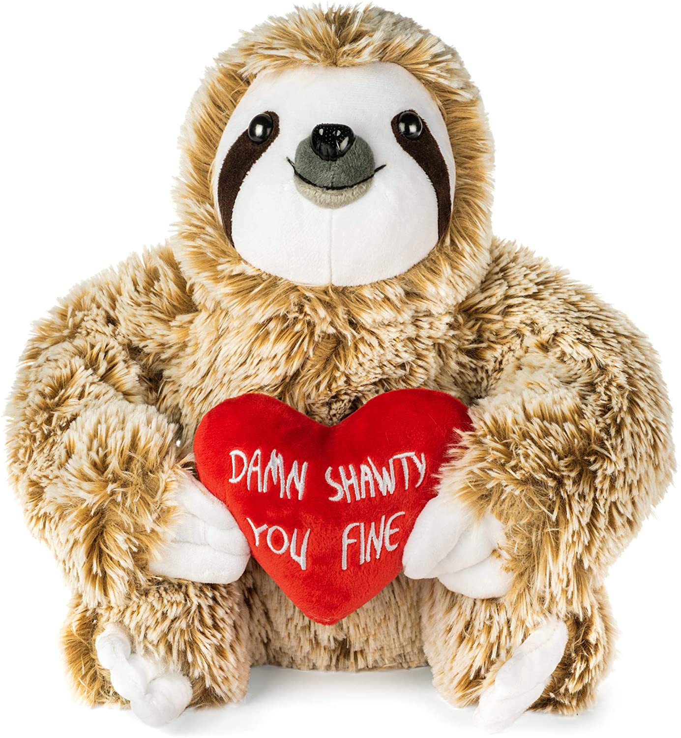 You Can Get A Plush Sloth Complete With A Valentine's Day Message We ...