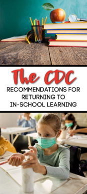 The CDC Released Their New Recommendations For Returning To In-School ...