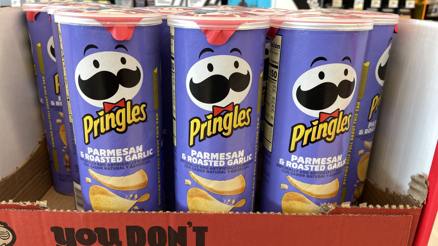 Parmesan & Roasted Garlic Pringles Exist and Run, Don't Walk To Get Some