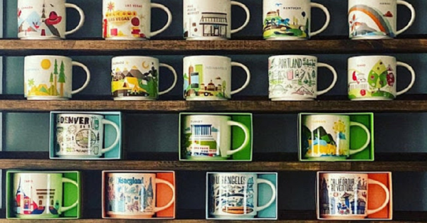 Here Are Some Ways To Display Your Starbucks Tumblers And Mugs