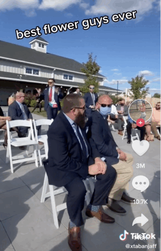 'Flower Men' Are The Hot New Wedding Trend And It's Hilariously Awesome