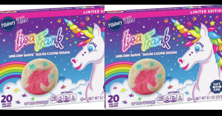 Pillsbury Is Releasing Lisa Frank Sugar Cookie Dough And I'm About To ...