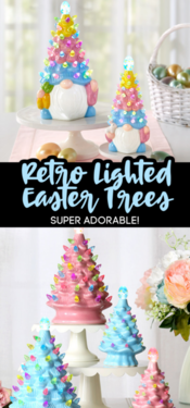 You Can Get Retro Lighted Ceramic Easter Trees And I Call Dibs On The ...