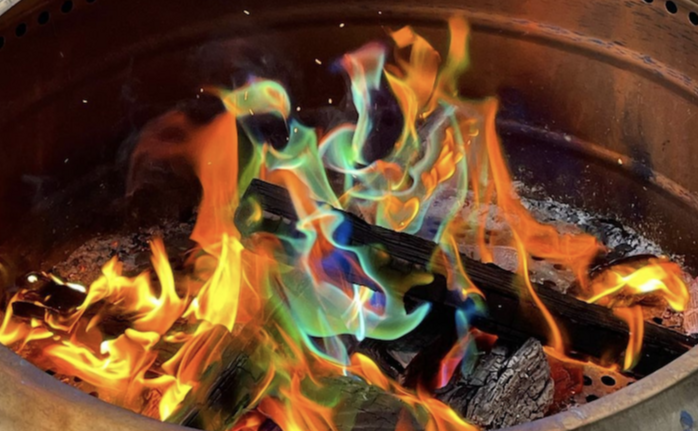Here's How You Can Change Your Campfire to Colors of the Rainbow Using ...