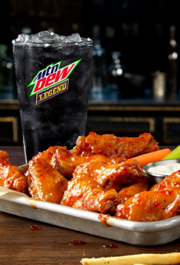 Mtn Dew Legend Is Now Available Exclusively At Buffalo Wild Wings