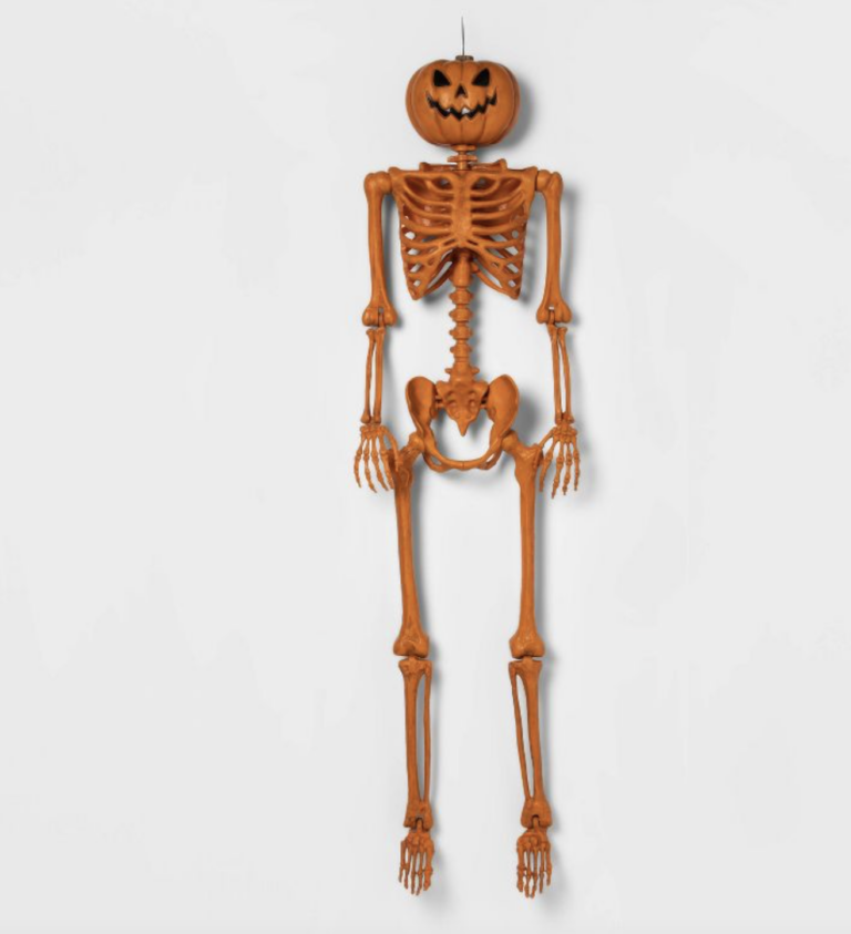 Target is Selling A $40 Pumpkin Skeleton and It's The Cutest Decor You ...