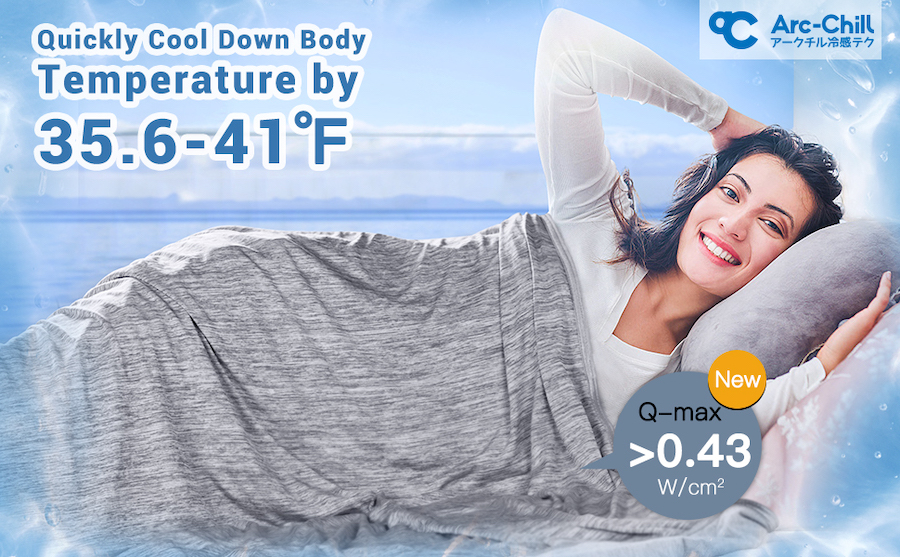 You Can Get A Cooling Blanket That Absorbs Body Heat to Keep You Cool ...