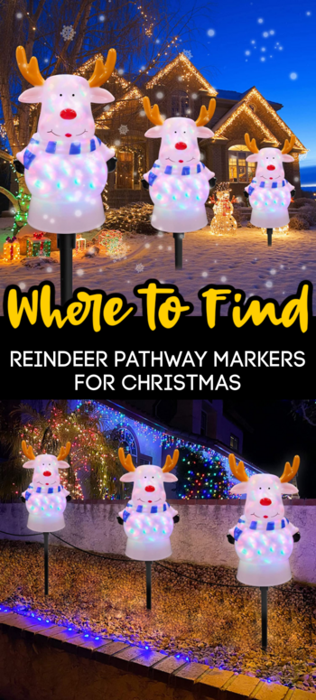 These Reindeer Lights Show Santa the Way to Your House For Christmas