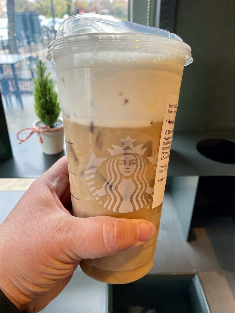 This Peppermint Sweet Cream Cold Brew Off The Starbucks Secret Menu Is ...