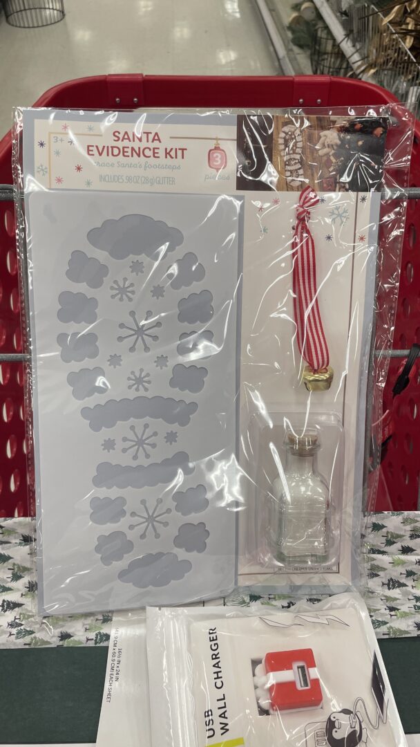 Target is Selling A $3 Snowy Santa Footprint Kit So You Can Surprise ...