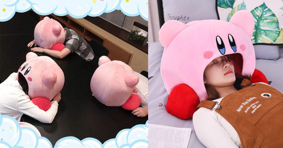 This Giant Kirby Pillow Is Perfect for Taking the Ultimate Nap
