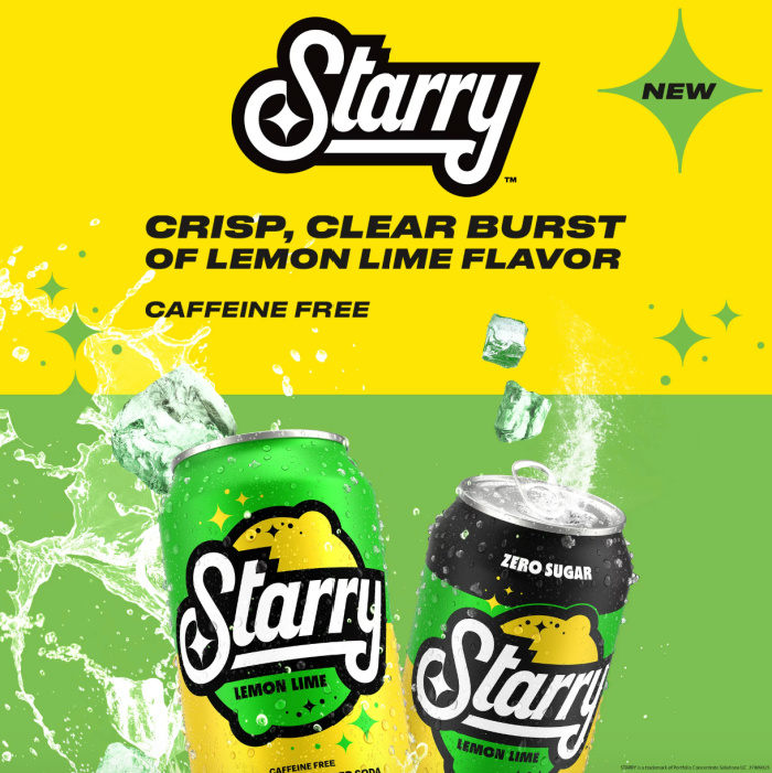 Pepsi Discontinues Sierra Mist and Welcomes New Starry Lemon-Lime Soda